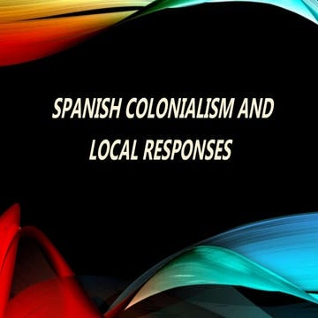 Colonialism in Southeast Asia (Portugal, Spain, Dutch) | PPTX