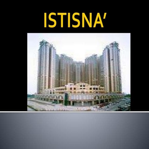 istisna’ | PPTX