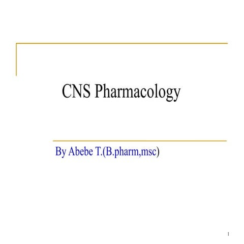 Chapter-7 CNS pharmacology VIP.pptx set by muaz | PPT