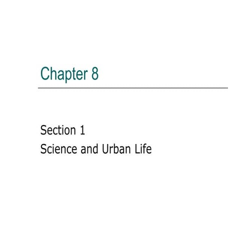 Chapter 8 Section 1 | PPT