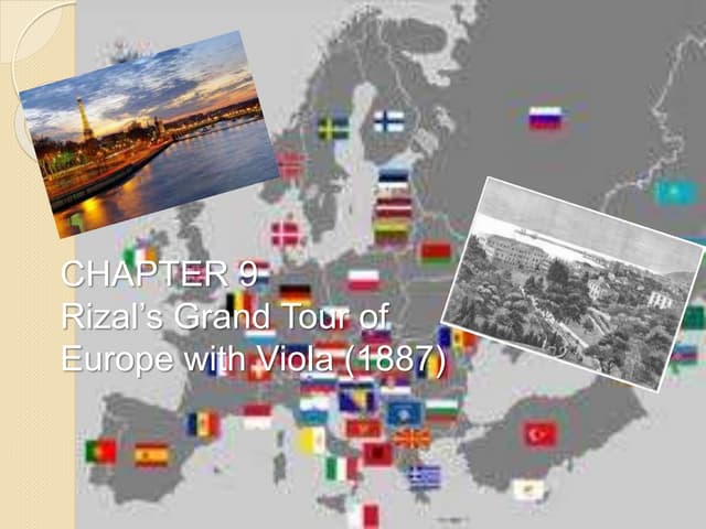 Rizal’s grand tour in europe with maximo viola | PPT