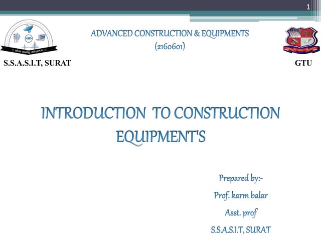Unit 6 A Construction Equipments for civil engineering.pdf