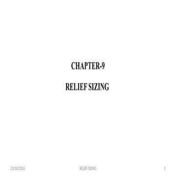 CHAPTER-9 RELIEF SIZING (Relief Vent Area Calculation).pptx