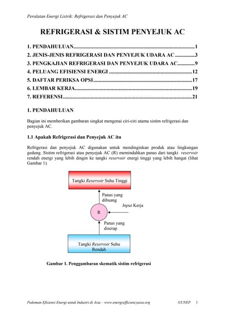 Siklus dasar dan konsep teknik pendingin pada sistem kerja mesin pendingin (refrigerator), Oleh ...