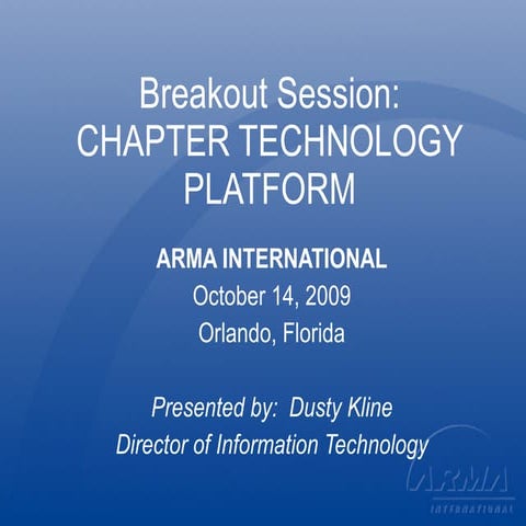 Chapter Technology Platform | PPT