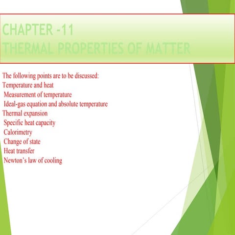 Chapter - Thermal properties and temperature.pptx