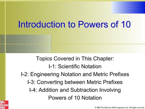 Powers of 10: Metric prefixes | ODT