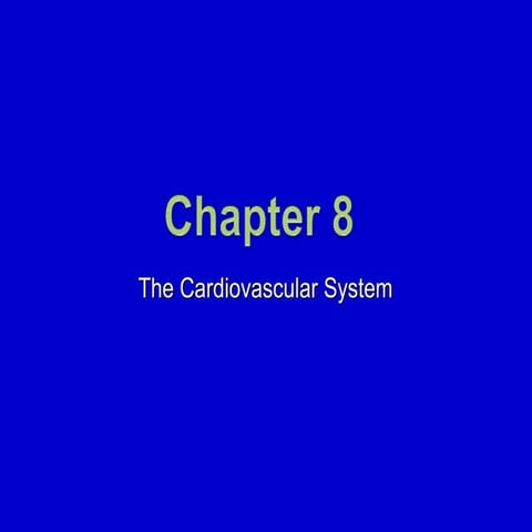 8. The Cardiovascular System | PPT | Heart and Cardiovascular Diseases ...
