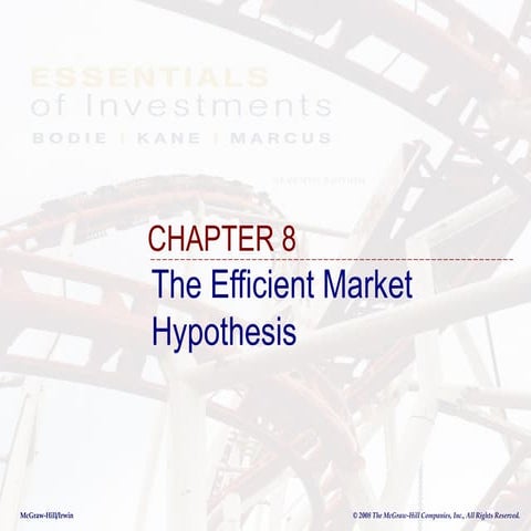The efficient market hypothesis and random walks | PPT