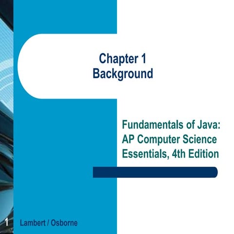 Chapter 01 | PPTX