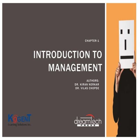 Chapter 01 introduction to management | PPSX