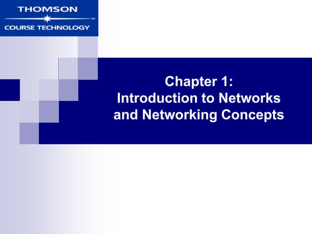 introduction to networks and networking concepts.ppt introduction to networks and networking concepts.ppt