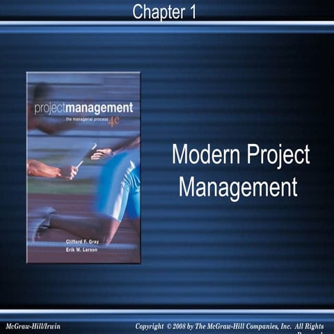 Chapter One: Modern Project Management | PPTX