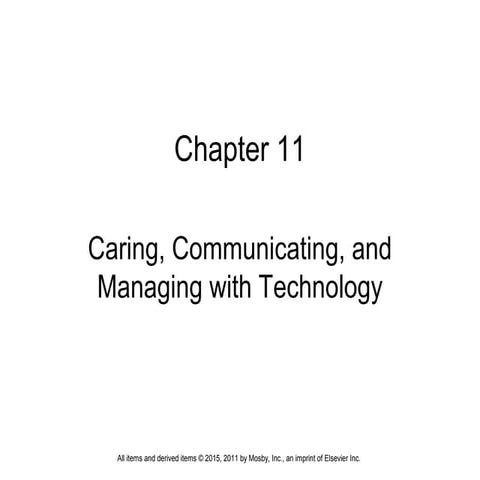 Chapter 011 | PPT