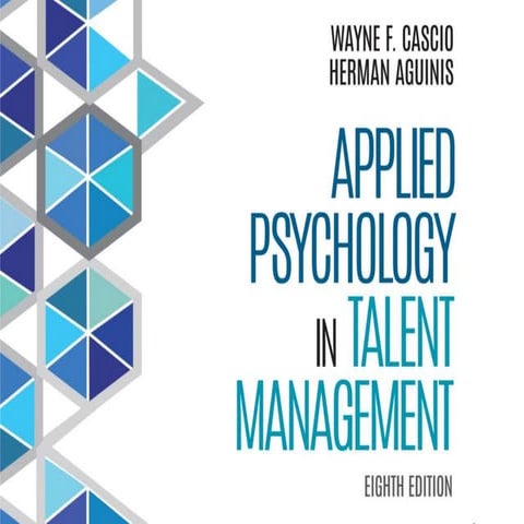 Organization, working environment and Applied psychology | PPTX