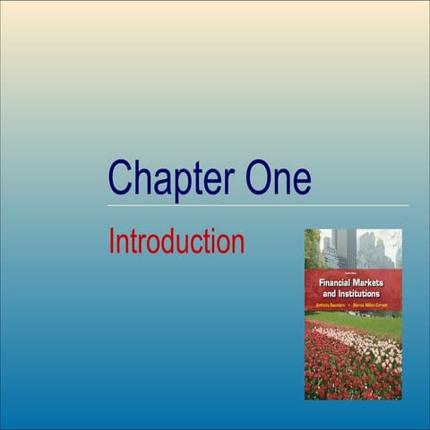 Chapter One 01 Introduction Edited Ppt