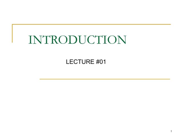 Chapter01 Introductionppt