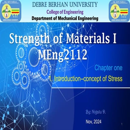 Chapter 01_Introduction to strength of material | PDF