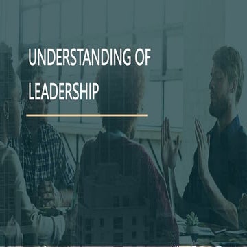 Introduction to leadership study .pptx