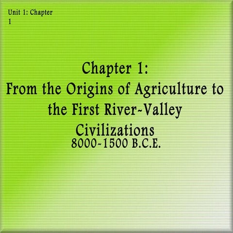 AP WH Chap 01 First Civilizations | PPT