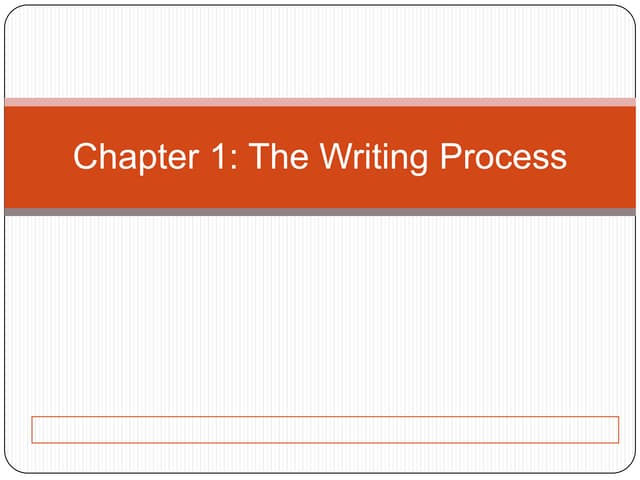 Stages of writing process, Pre writing, Drafting, Revising, Editing and ...