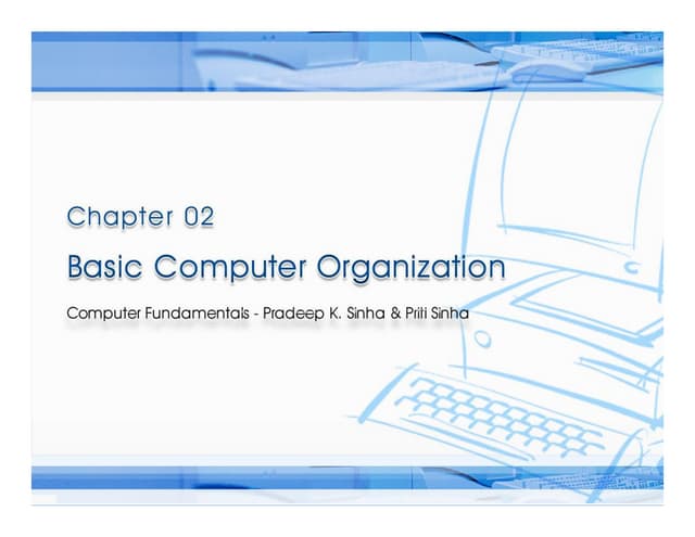 Chapter02 basic computer organization | PDF Chapter02 basic computer organization | PDF
