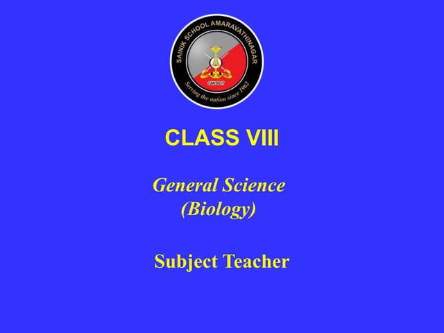 Grade 8: Microorganisms. | PPTX