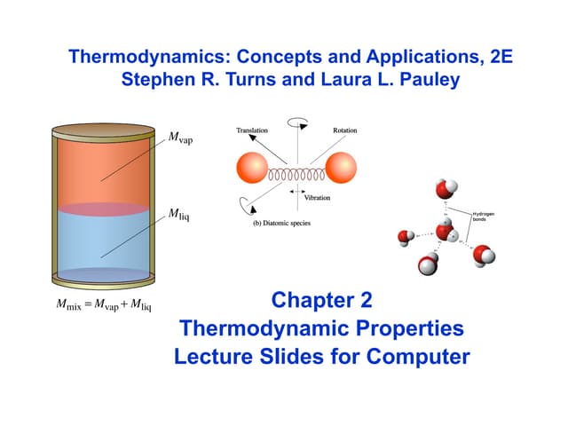 Thermodynamic Chapter 2 Properties Of Pure Substances | PPT | Chemistry ...