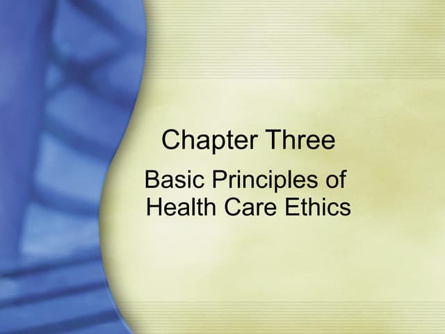 The four ethical principles | PPTX