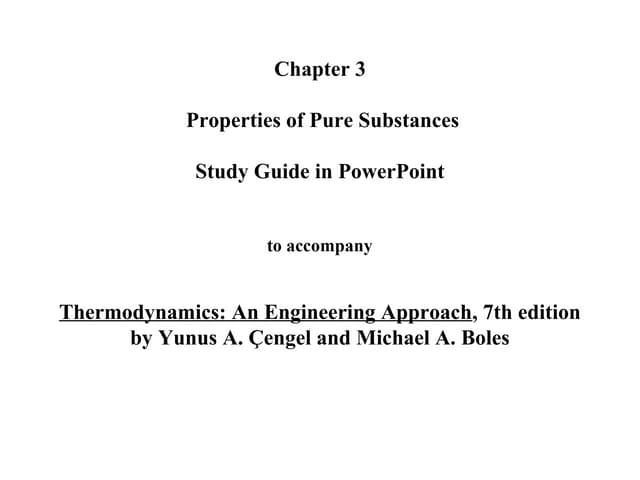Thermodynamics lecture 3 | PDF