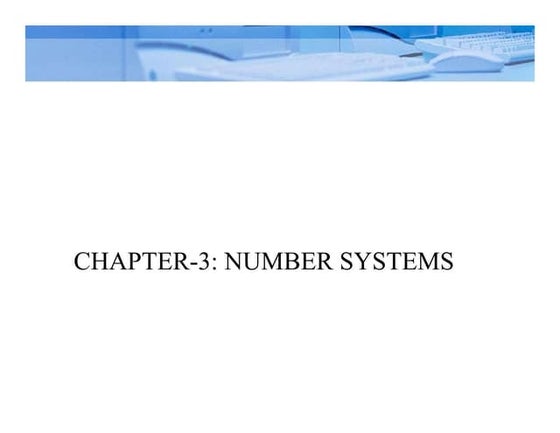 Number Systems | PPTX