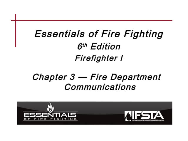 Chapter 05- Foundations of Firefighting Tactics and Strategies | PPT