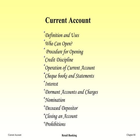 Current Account | PDF