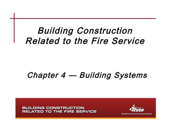 Building Construction and the Fire Service | PPT