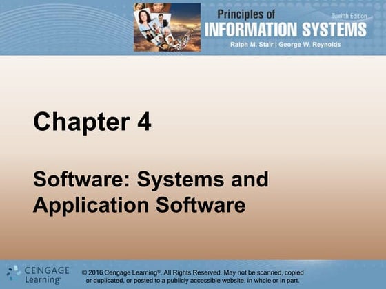 Presentation on computer software | PPT