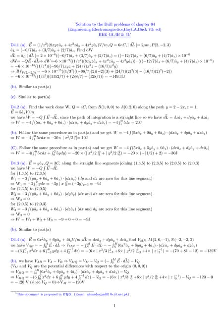 Chapter 03 drill_solution | PDF