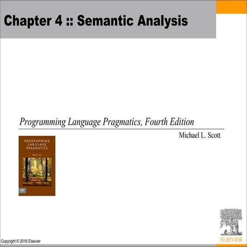 Comprehensive Overview of Semantic Analysis in Compiler Design | PPT