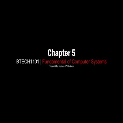 Chapter 05 | PPT