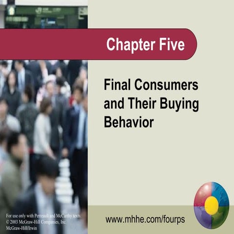 Chapter05 Consumer Behaviour | PPT