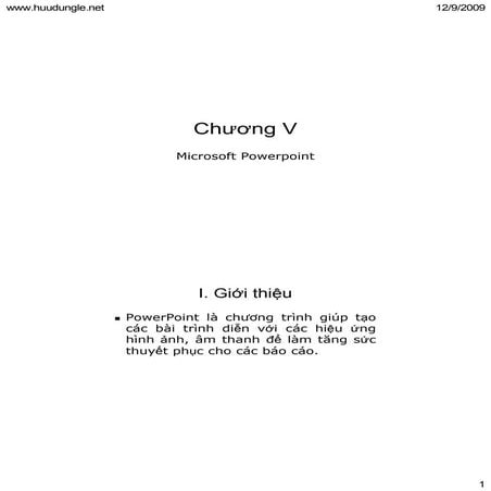 Chapter05 powerpoint | PDF