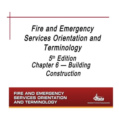 Building Construction and the Fire Service | PPTX