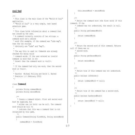 Chapter06 designing class-zuul bad | PPT