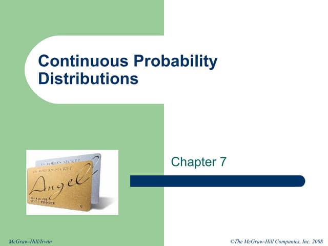 Normal distribution curve | PPTX