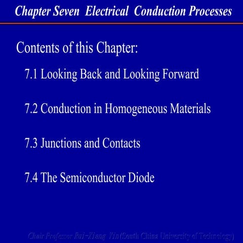 Chapter 07.ppt Electrical conduction | PPT