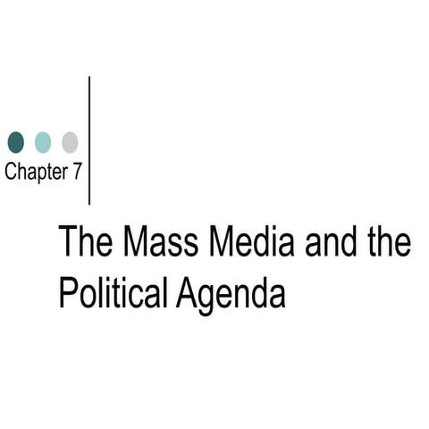 Chapter 07 Mass Media | PPT | Talk Radio | Genres