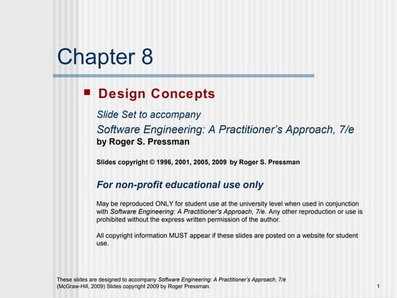 Chapter 01 software engineering pressman | PPT
