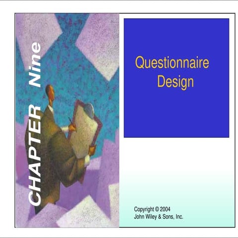 Marketing Research chapter08 Questionnaire.ppt