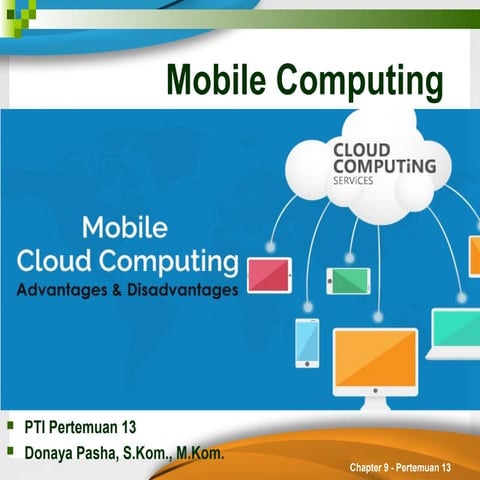 Chapter 09 pertemuan 13- donpas - mobile computing | PPT