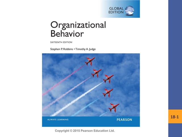 Organizational behavior chapter 8 | PPTX