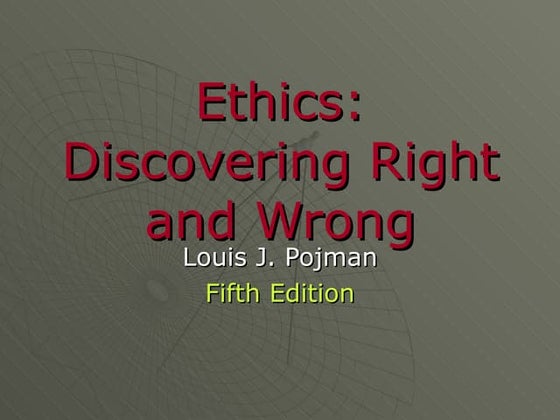 Ethics- Chapter 2 moral agent of morality | PPTX